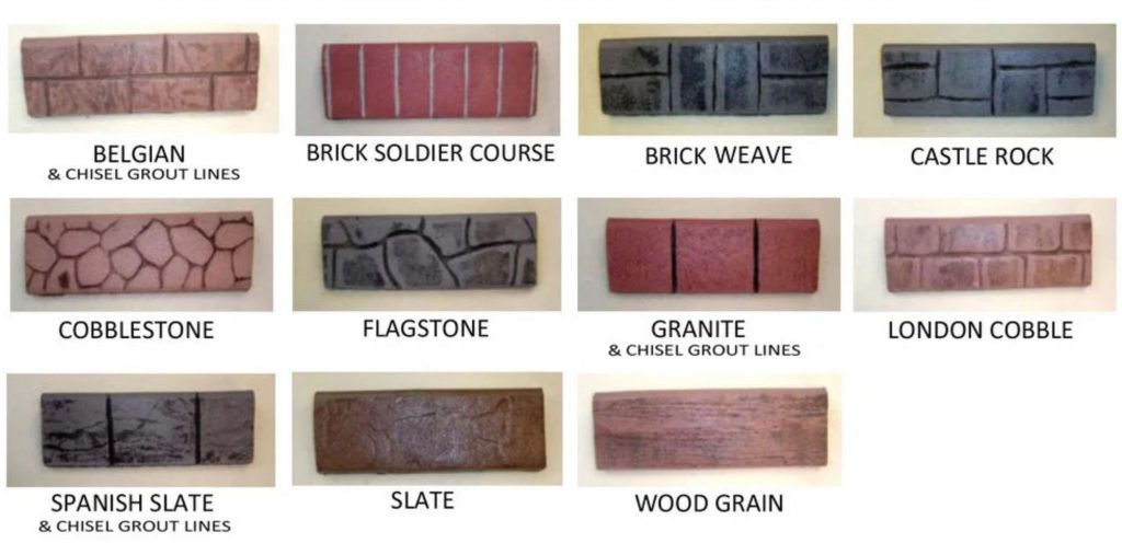 Decorative Concrete Color Options | Oregon Coastal Flowers LLC